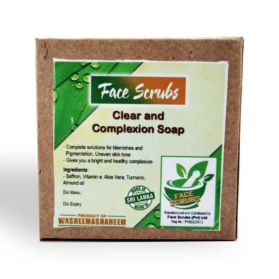 Clear & Complextion Soap - Facescrubs % Clear % Complextion % Soap